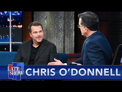 Stephen Presses "NCIS" Star Chris O'Donnell: "Why Is There So Much Naval Crime In Los Angeles?"