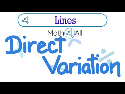 Lines 10: Direct Variation