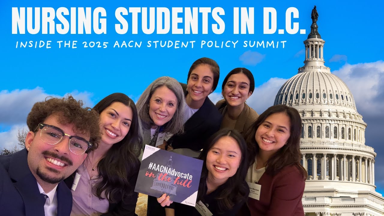 Nursing Students in D.C. | Inside the 2025 AACN Student Policy Summit | VLOG