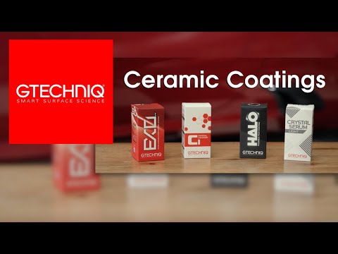 Gtechniq Ceramic Coatings - C1 Crystal Lacquer - HALO Flex Film - CSL Crystal Serum Light - EXO
