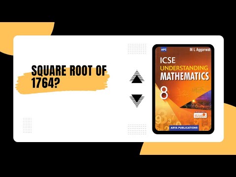 Find the Square Root of 1764 | Is 1764 a perfect square? | Squares and Square Roots |