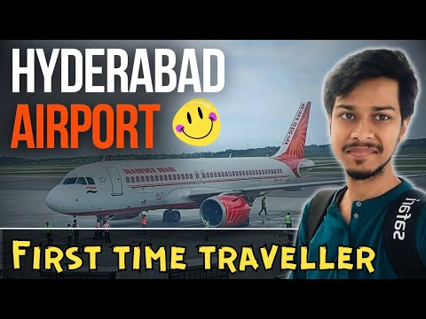 Hyderabad Airport | Rajiv Gandhi international airport | Full details for first time travel ✈️🧳