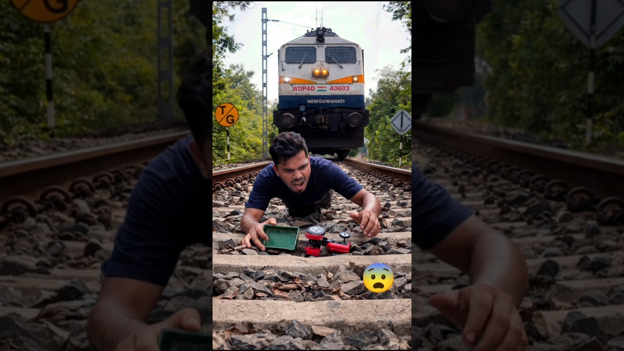 🔥 “WDP4D Train Almost Hit Him… Last Second Escape!” 🚆😱