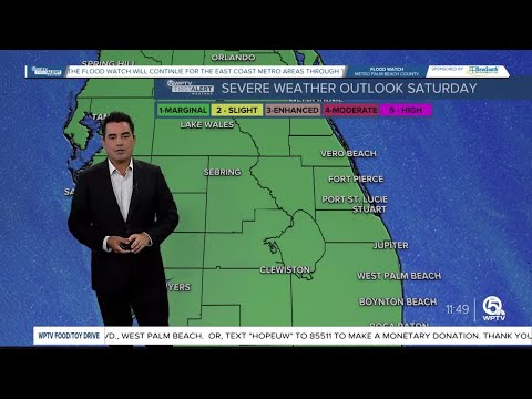 WPTV First Alert Weather Forecast: Thursday afternoon, Dec. 14, 2023