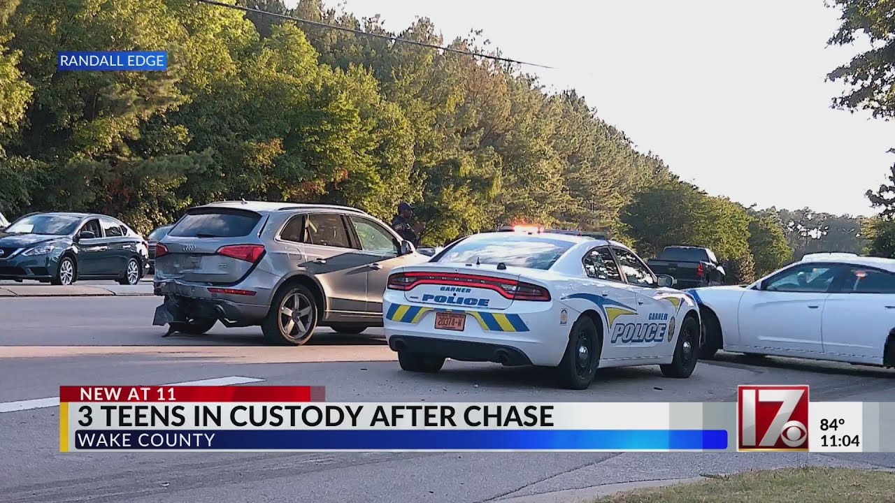 Guns found, toddler hurt in Garner chase, crash