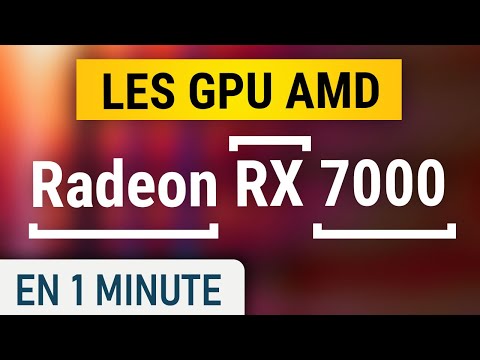 Les différentes cartes graphiques AMD