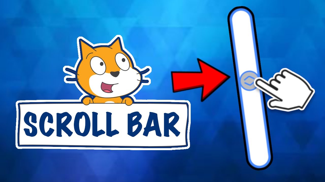 EPIC Scroll Bar In Scratch🖱Tutorial