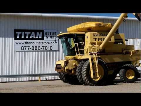New Holland TR99 - (2 Speed Rotor), Ag Leader Globe, Duals Combine Sold on ELS!