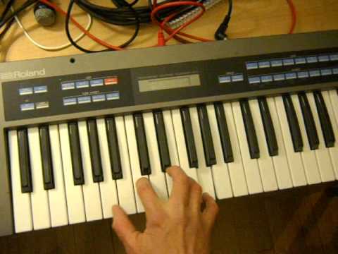Vintage Roland HS-10 / SynthPlus 10 (Alpha Juno 1) 1980s | Reverb