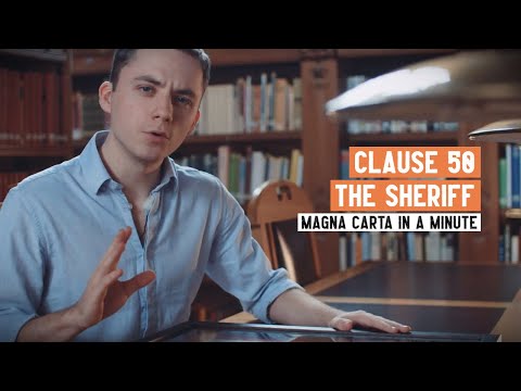 What does Magna Carta say? | Clause 50: Sheriff of Nottingham | Magna Carta in a Minute
