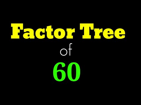 Factor Tree Of 60