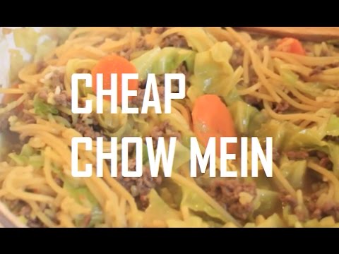 Cheap and Easy - Beef Chow Mein