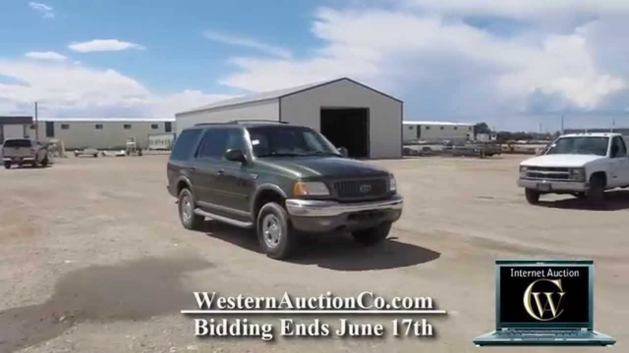 2000 Ford Eddie Bauer Edition Exped SUV For Sale At Auction!