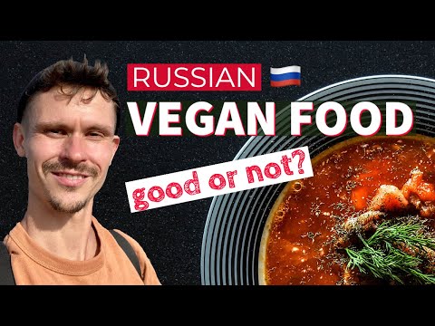 Russian Vegan - I reviewed food in a traditional restaurant specialised in the Russian cuisine 😋 🇷🇺