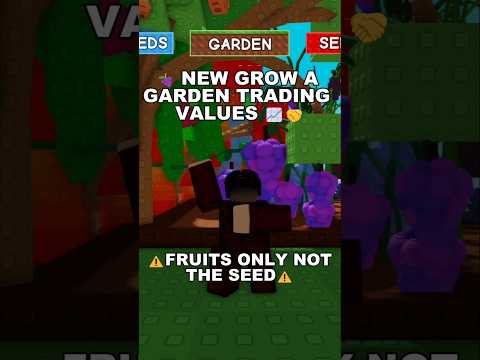 π₯ NEW GROW A GARDEN TRADING VALUES π€β οΈ | #roblox #growagarden #growagardenroblox #robloxgrowagarden