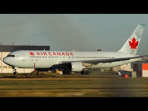 15 Engine Spool Ups - 777, 767, A330, DC10 at Calgary International Airport ᴴᴰ