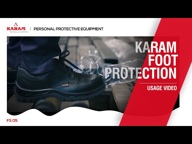 Karam Safety Shoe - KARAM FS05 Leather Safety Shoes Manufacturer from ...