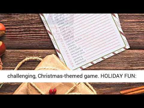 Unscramble Christmas Words Answer Key