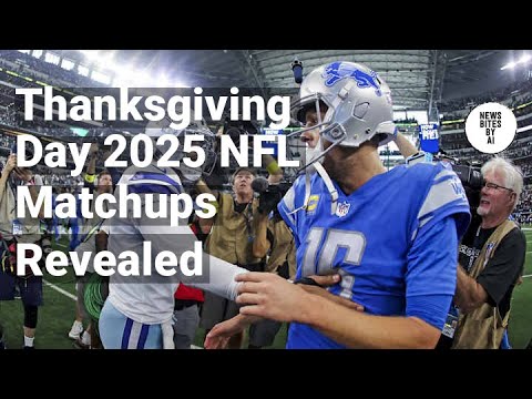 2025 NFL Thanksgiving Day Schedule Revealed!