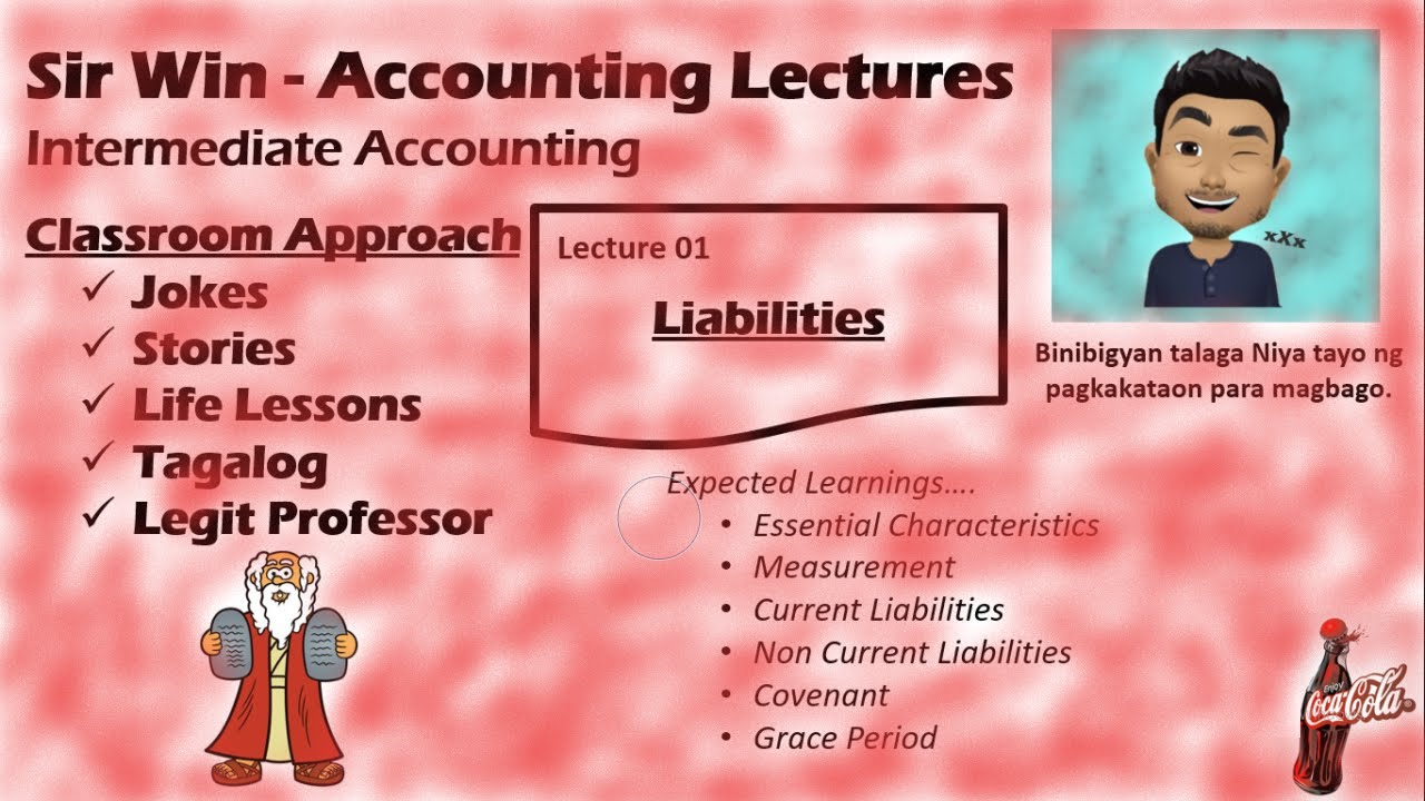 Lecture 01: Liabilities. [Intermediate Accounting]