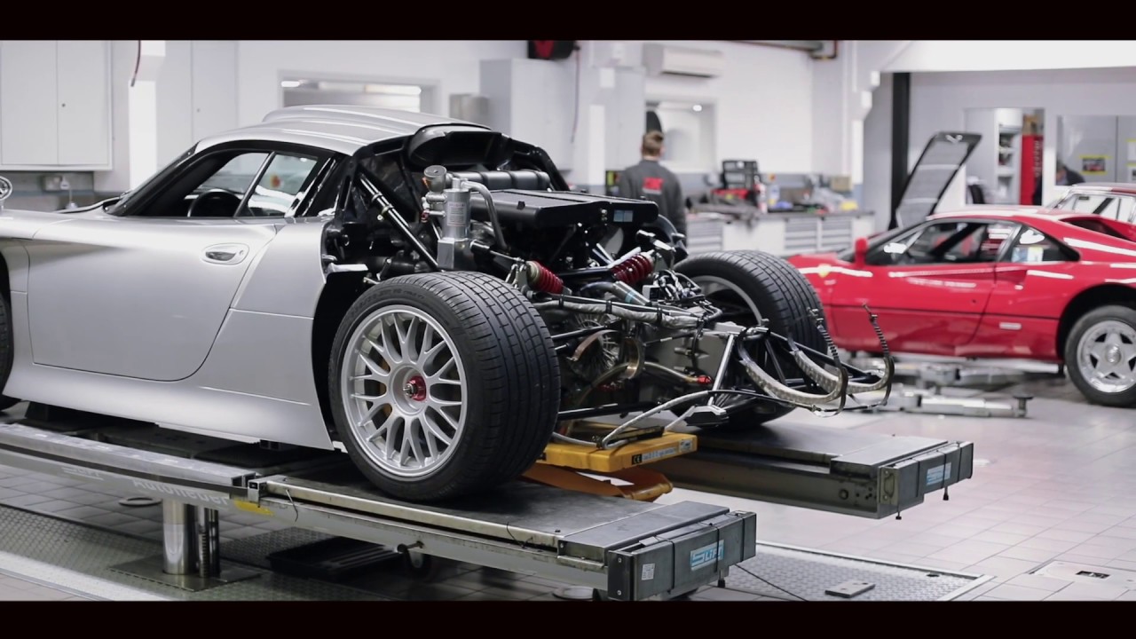 Porsche GT1 - Splitting the Beast in half