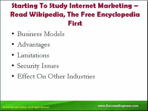 WIKIPEDIA THE BEST SOURCE TO STUDY INTERNET MARKETING-START