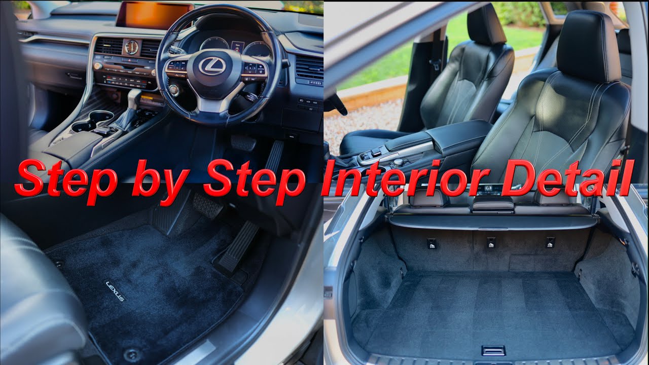 Deep Cleaning and Protecting the Interior of a Lexus RX 350 | Galaxy.ai