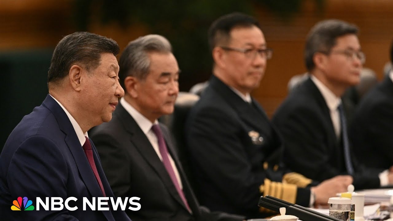 ‘We should be partners, not rivals’: Chinese President Xi Jinping opens bilateral talks