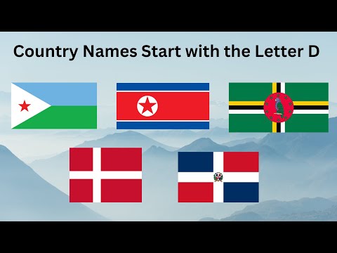 D letter country names | Country names that start with the letter D