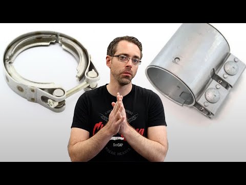 V-Band V.S. Slip On Exhaust Clamps | AskDap