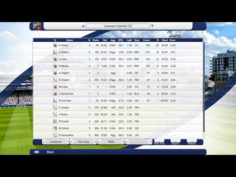 Cricket Captain 2023 Leeward Islands Career Season 1 Review