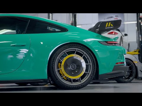 Manthey Kit Installation on Porsche 911 GT3 (992)
