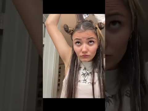 Funny phases of bleaching my own hair | laughing out loud watching myself