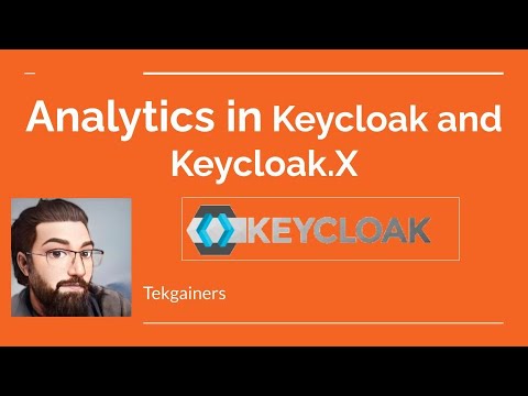 Analytics in Keycloak & Keycloak.X | 2021