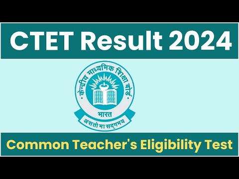 CTET Result Out 2024 | CTET Result 🤩 | #ctet