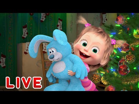 Masha and the Bear π¬βοΈ LIVE STREAM βοΈπ¬ THROUGH THE TIME β Cartoon live best episodes