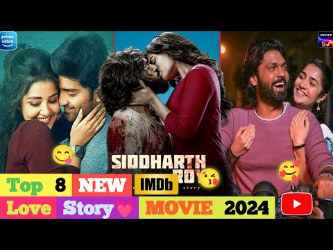 8 Best South Indian Romantic Love Story Emotional Movies (IMDb) 2024| Shiddhrat roy