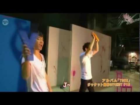 [HD][ENG] TVXQ Yunho Cheering for JYJ ?!