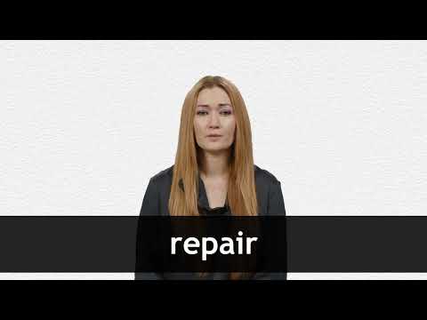 REPAIR 释义 | 柯林斯英语词典