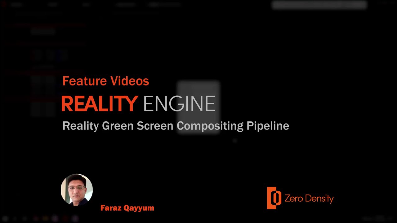 Reality Engine | Reality Green Screen Compositing Pipeline