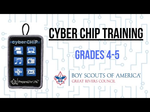 Cub Scout Online Cyber Chip Training (Grades 4-5)