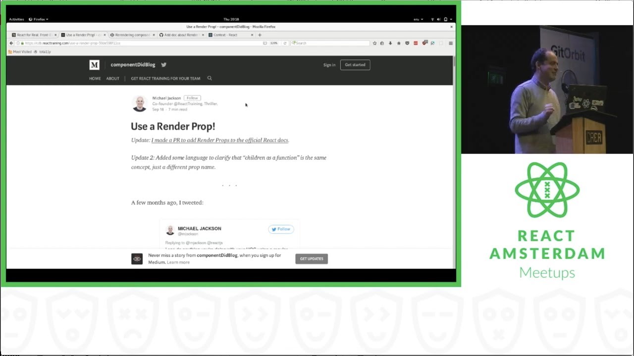 Simplify React Redux with render props - Ludovico Fischer