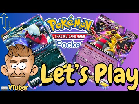 Let’s Play Darkrai ex Featuring Giratina ex! Vertical Screen Format.