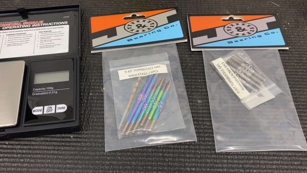 J&T Bearing Co. Titanium Turnbuckles!