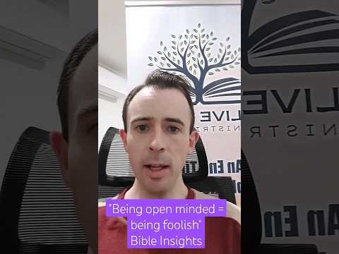 Biblical hebrew secrets - why 'open' and 'foolish' are from the same word #biblicalwisdom