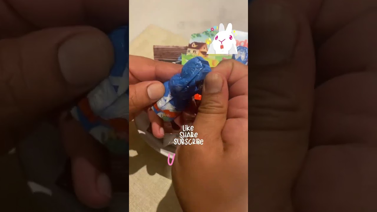 What! Kinder Easter 🐣 Bunny choco🍫 Unboxing 🤠It’s amazing 🤩 YUM 😋 #shorts #viral