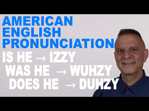 Liaison, Linking, & Reduction: Is He (Izzy) Did He (diddy) Was He (wuh-zy)
