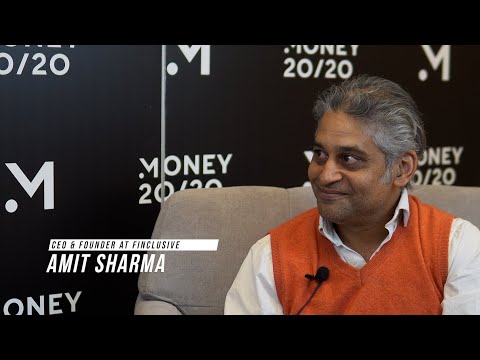 Amit Sharma founder and CEO, FinClusive speaks at Money20/20 Las Vegas 2022