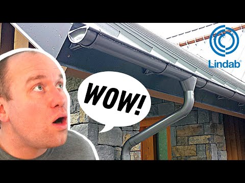 The EASIEST Half Round Gutter Installation