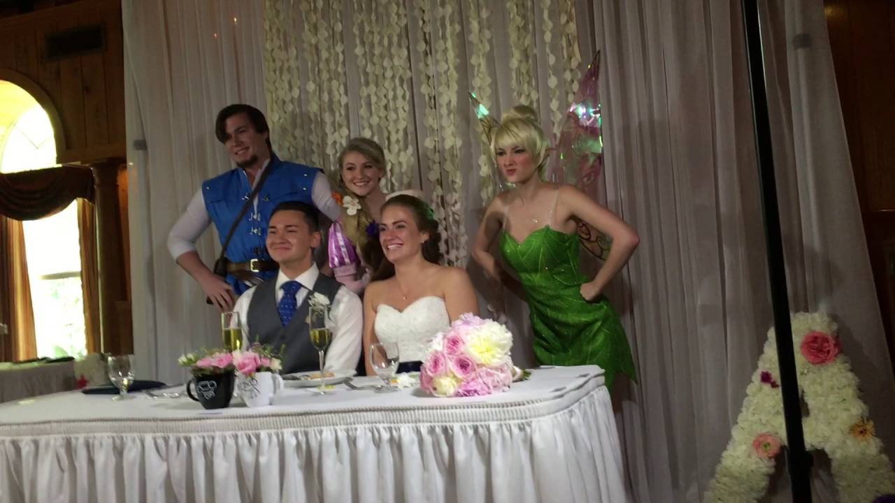 Tinkerbell at wedding!!!!!